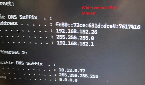 Network issue when using Rogers modem — devices go online/offline ...