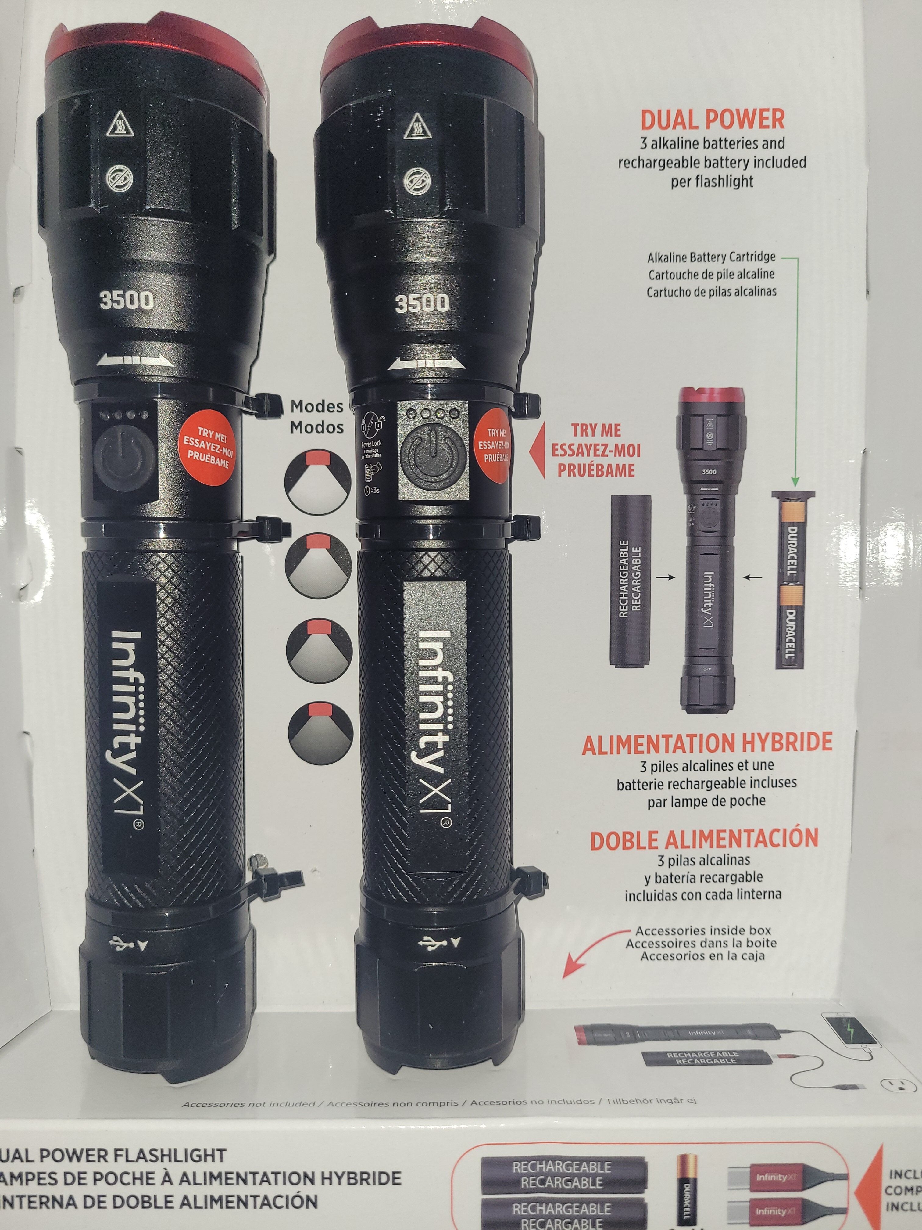 [Costco] infinity x1 dual pack 3500 lumens costco 26.99 - RedFlagDeals ...