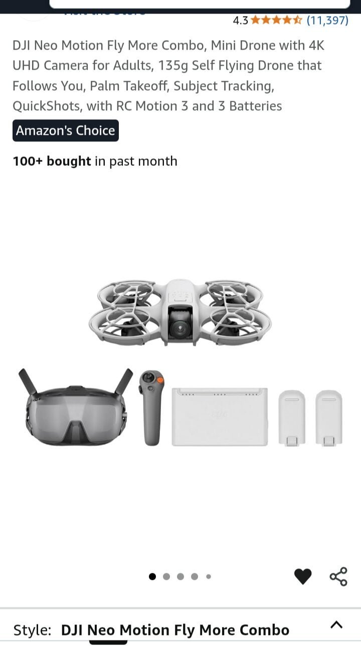 [Amazon.ca] ATL drone bundles — DJI Neo $196 / DJI Mini 4K $309 / DJI ...