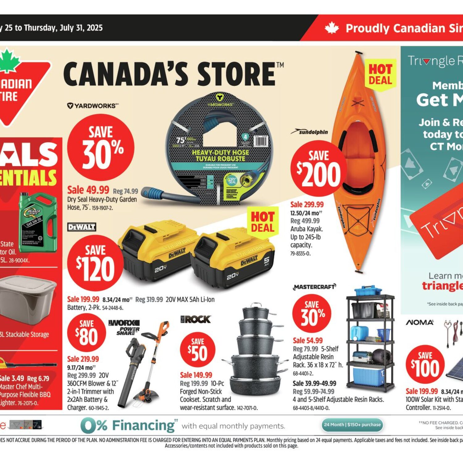 Canadian Tire Weekly Flyer - Weekly Deals - Canada's Store - Jul 25 ...