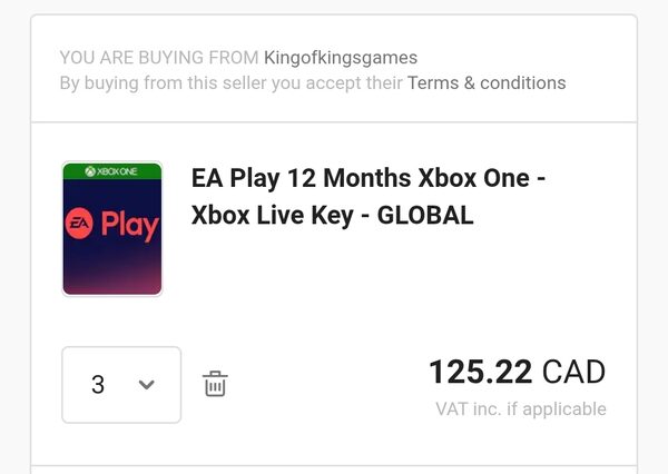 Xbox Gamepass 13 months ultimate $142, EA Play conversion method - Page 2 - RedFlagDeals.com Forums
