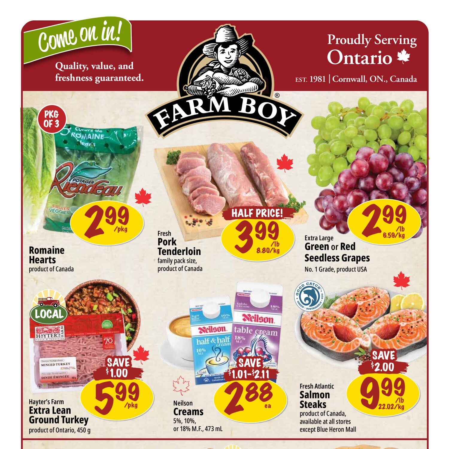 Farm Boy Weekly Flyer - Weekly Savings - Jul 24 – 30 - RedFlagDeals.com