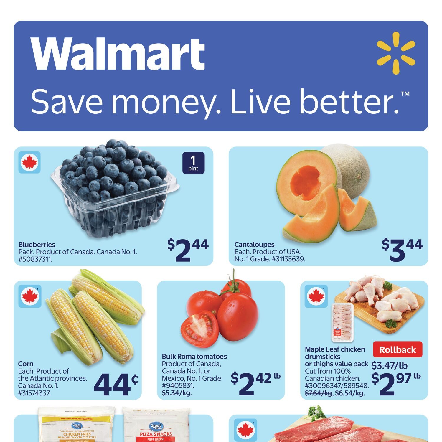 Walmart Weekly Flyer - Weekly Savings (NB) - Jul 31 – Aug 6 ...