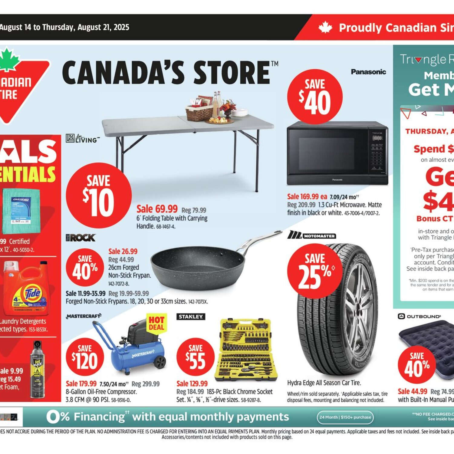 Canadian Tire Weekly Flyer - Weekly Deals - Canada's Store - Aug 14 ...