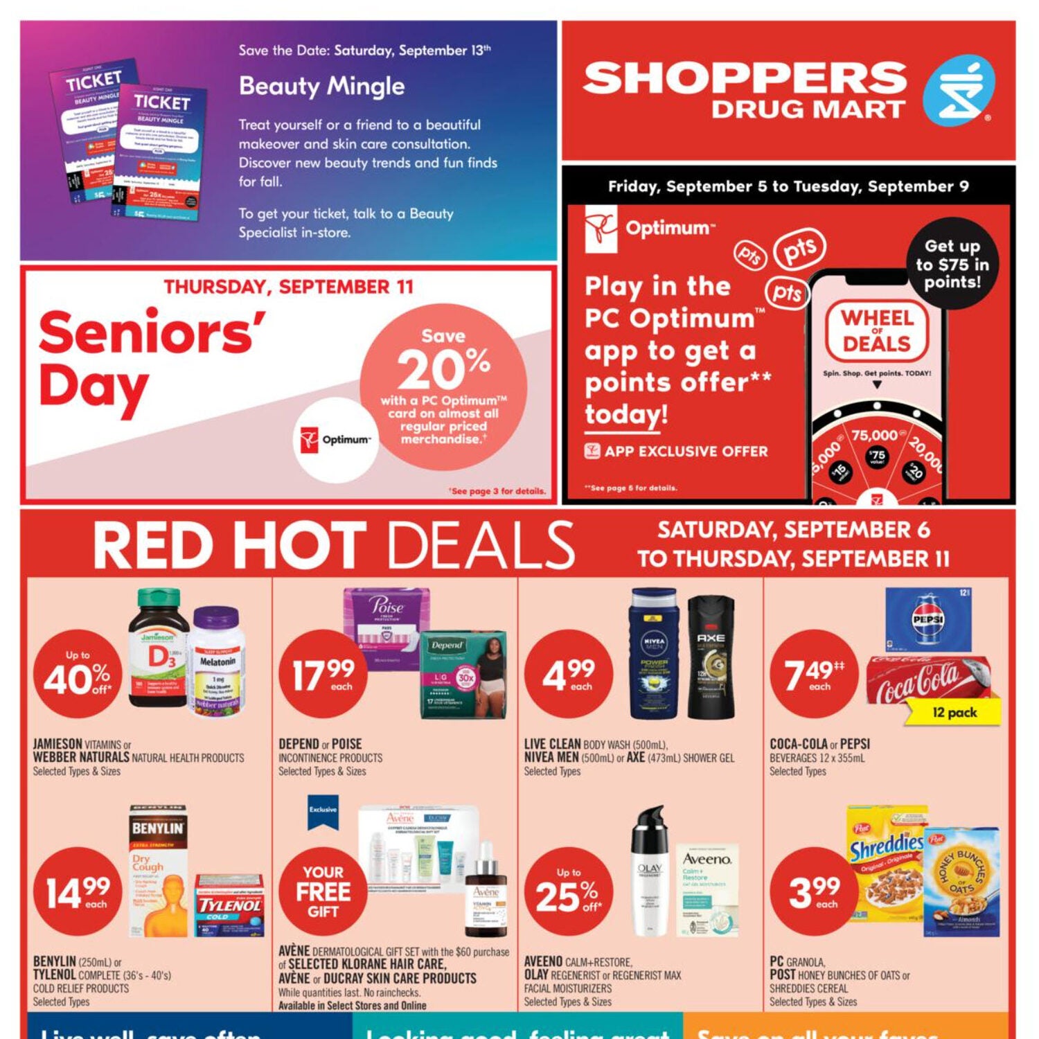 Shoppers Drug Mart Weekly Flyer - Weekly Savings (SK) - Sep 6 – 11 ...