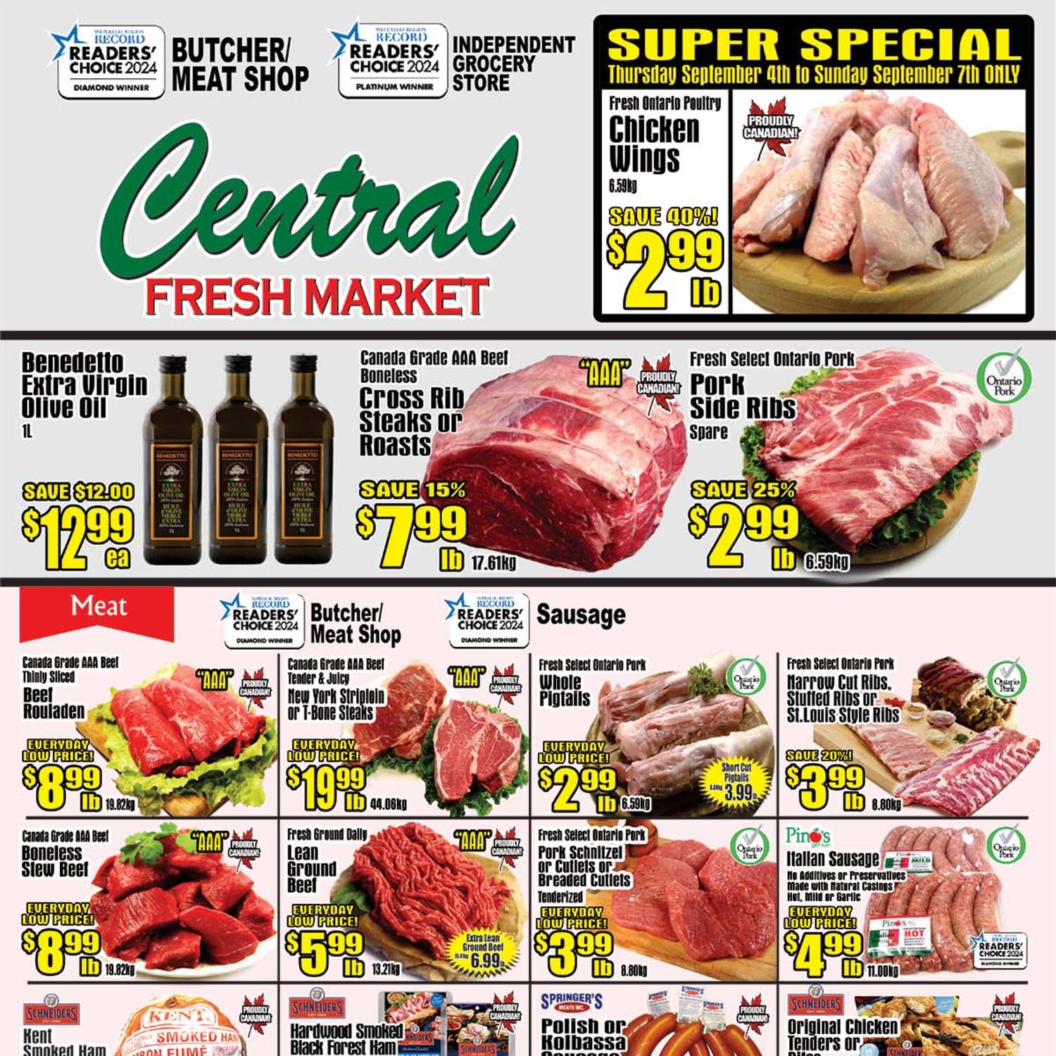 Central Fresh Market Weekly Flyer - Weekly Specials - Sep 4 – 11 ...
