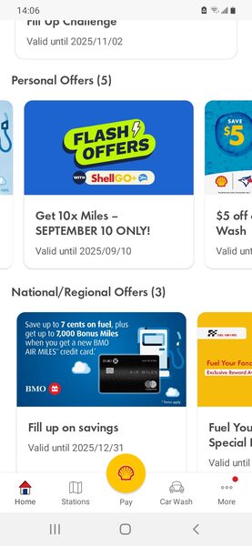 [Shell] Air Miles Flash Offer 10x on 30L Nitro fuel Wednesday September ...