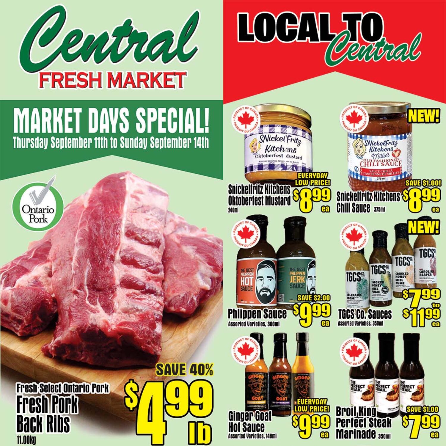 Central Fresh Market Weekly Flyer - Weekly Specials - Sep 11 – 18 ...