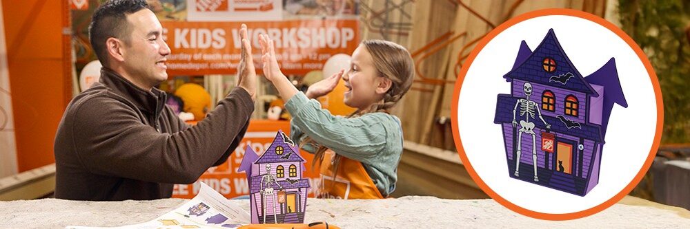 [Home Depot] Register your Child to Build a Haunted Candy Box on ...