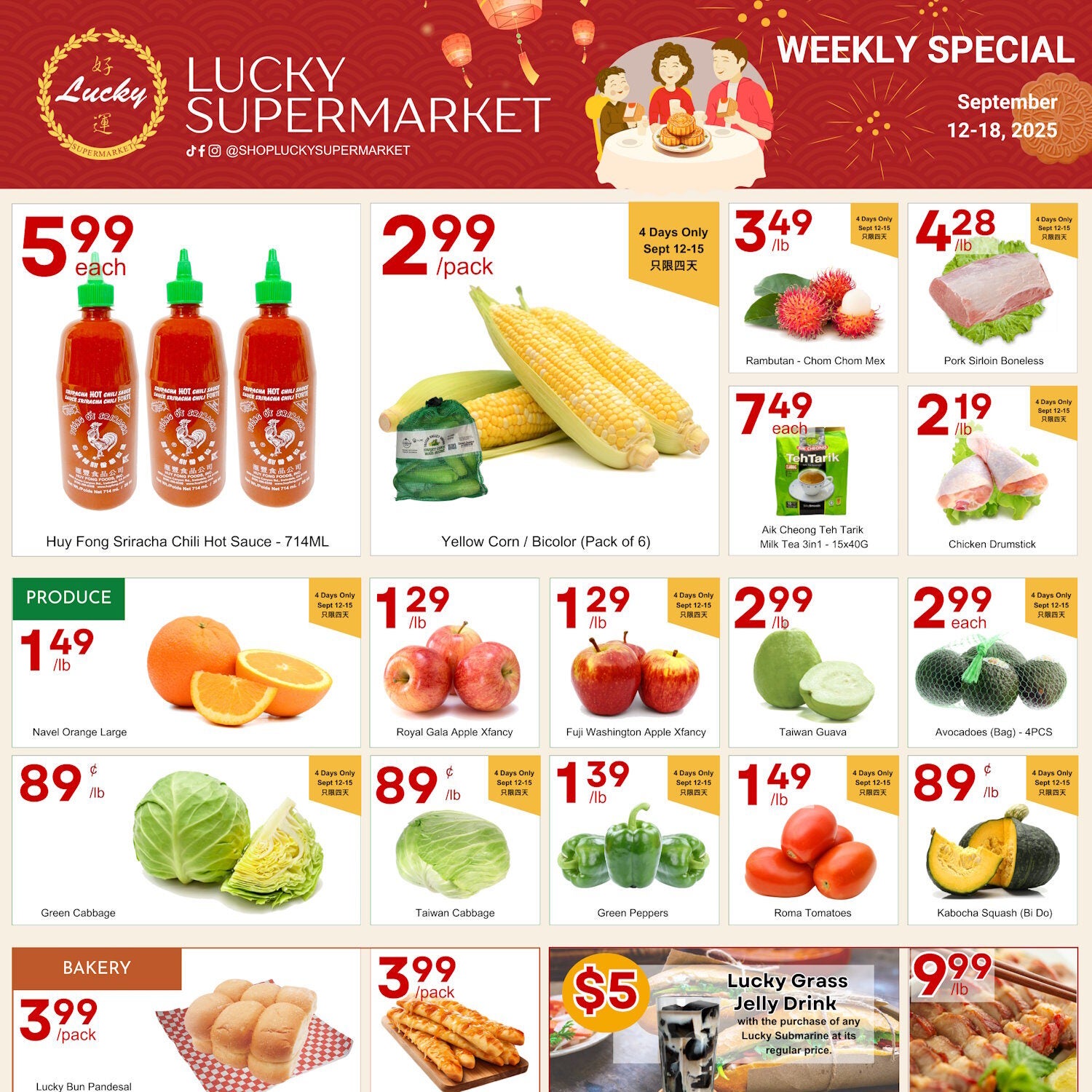 Lucky Supermarket Weekly Flyer - Weekly Specials (Surrey/BC) - Sep 12 ...