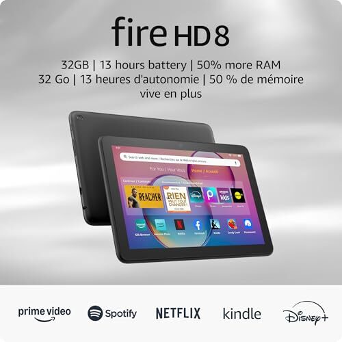 [Amazon.ca] [Prime Day] Amazon Fire HD 8 tablet, 8” HD Display, 3GB ...
