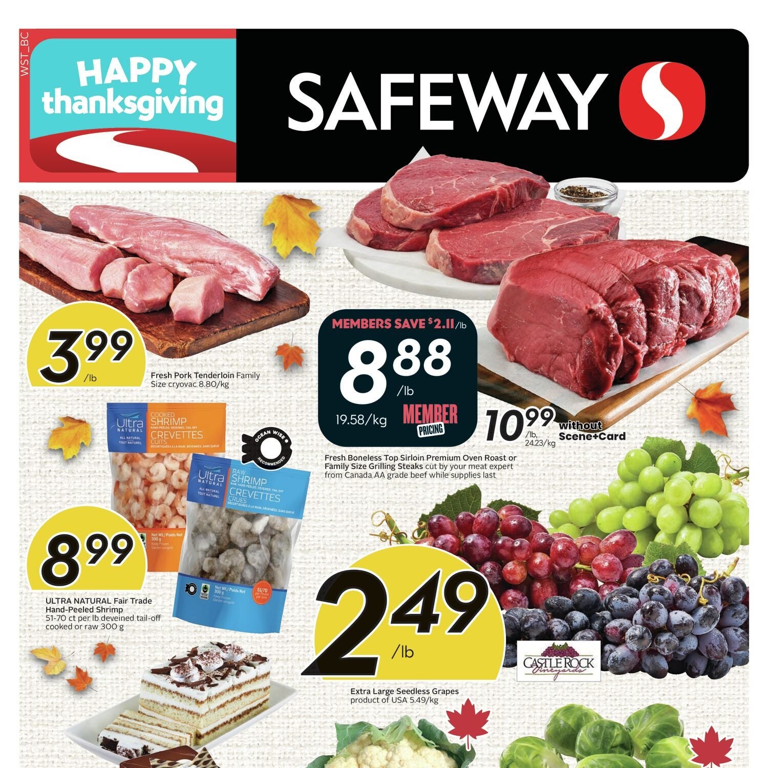 Safeway Weekly Flyer - Weekly Savings (BC) - Oct 9 – 15 - RedFlagDeals.com