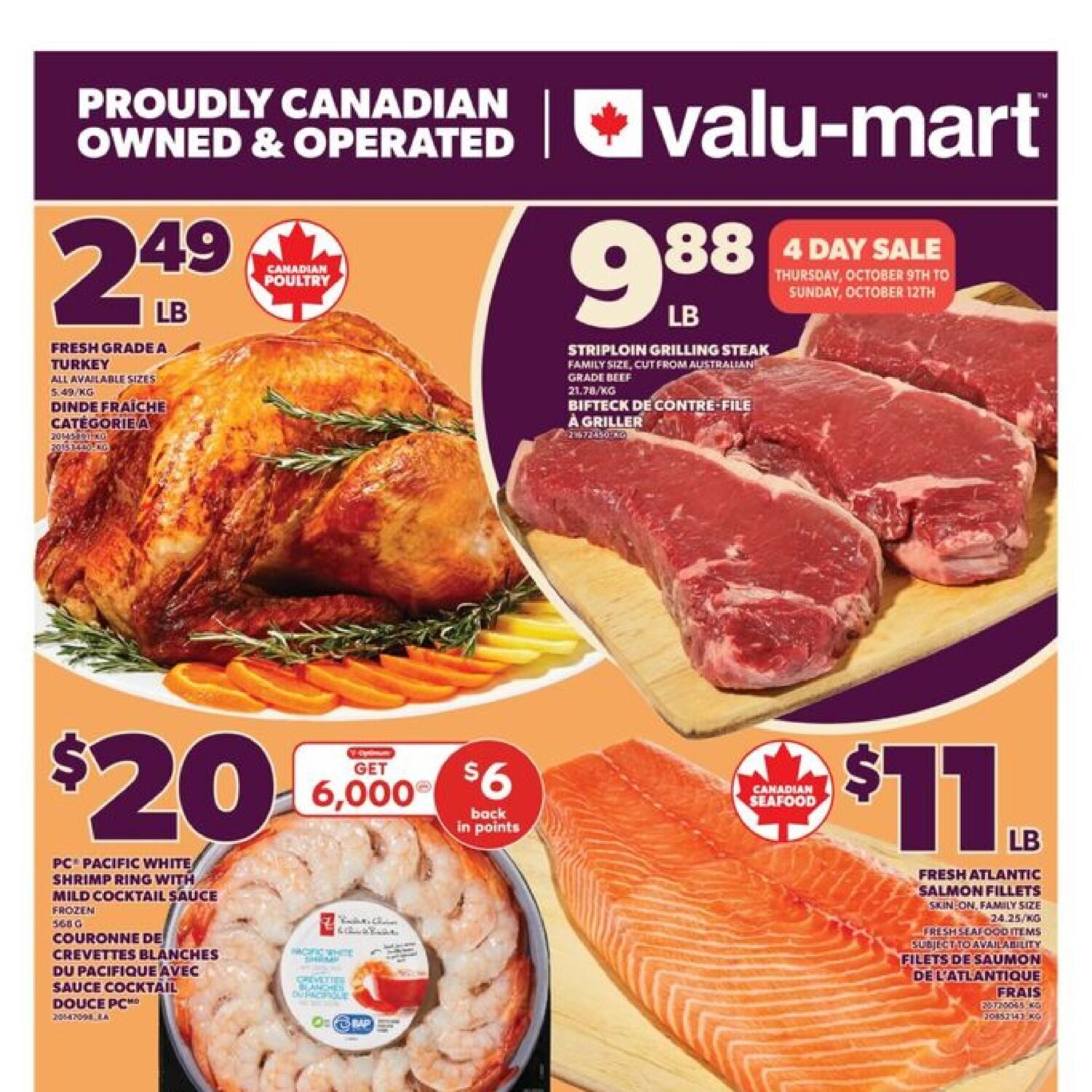 Valu-Mart Weekly Flyer - Weekly Savings - Oct 9 – 15 - RedFlagDeals.com