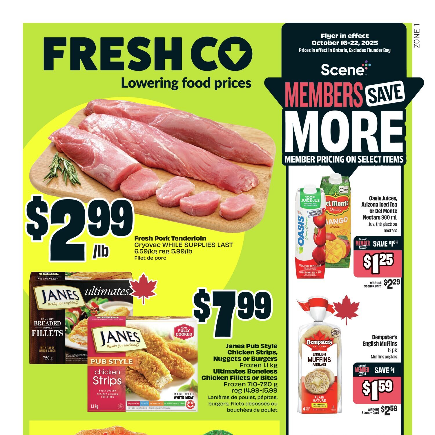 Fresh Co Weekly Flyer - Weekly Savings (ON) - Oct 16 – 22 ...