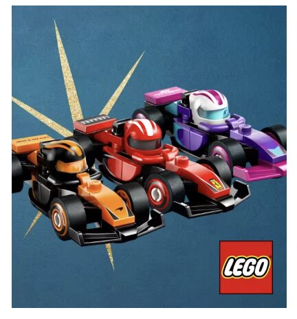 [Chapters Indigo] Free Lego F1 Collectable Race Car w/ purchase of any ...