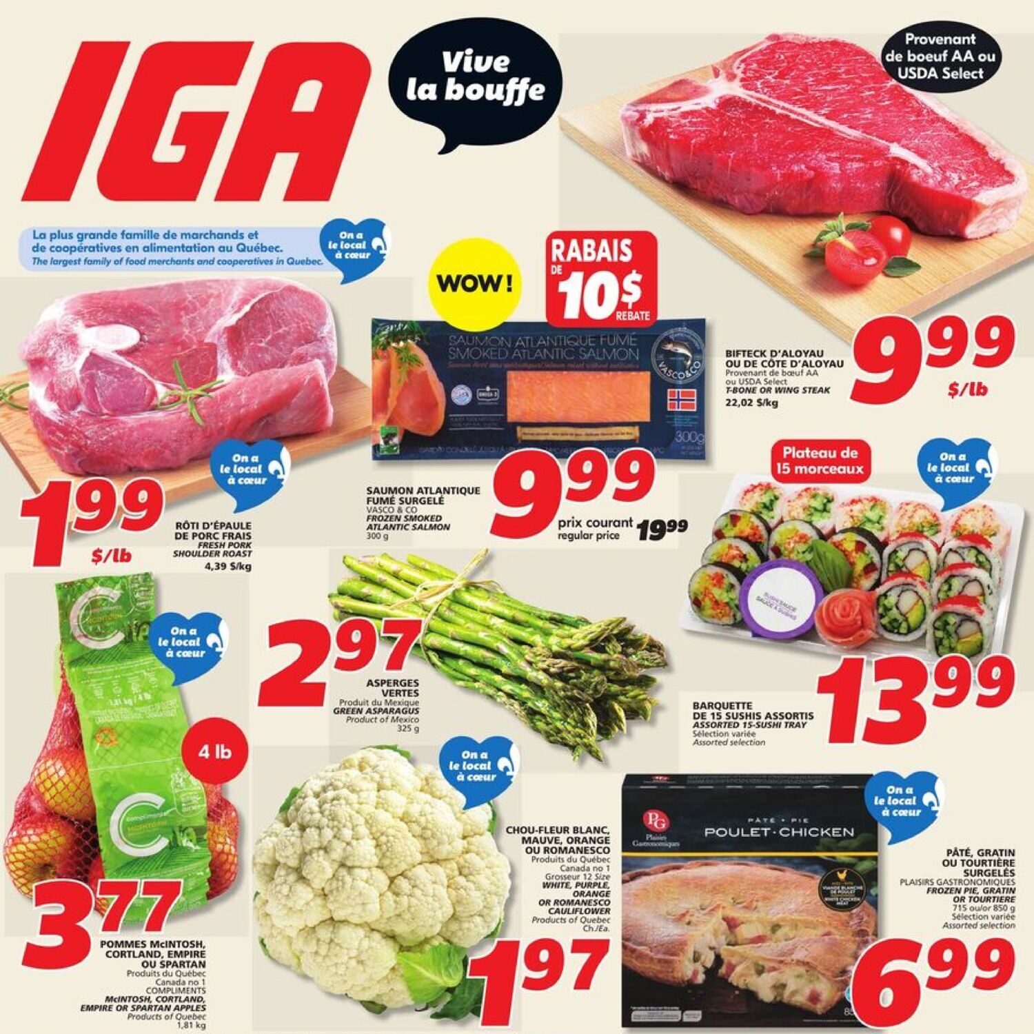 IGA Weekly Flyer - Weekly Savings (QC) - Oct 16 – 22 - RedFlagDeals.com