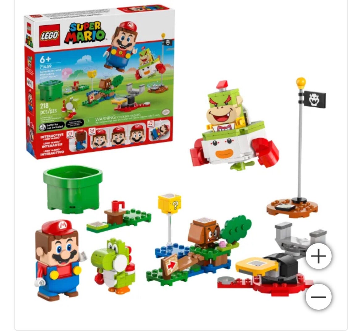 [Costco] Lego Super Mario Adventures sets (Interactive Mario, Luigi or ...
