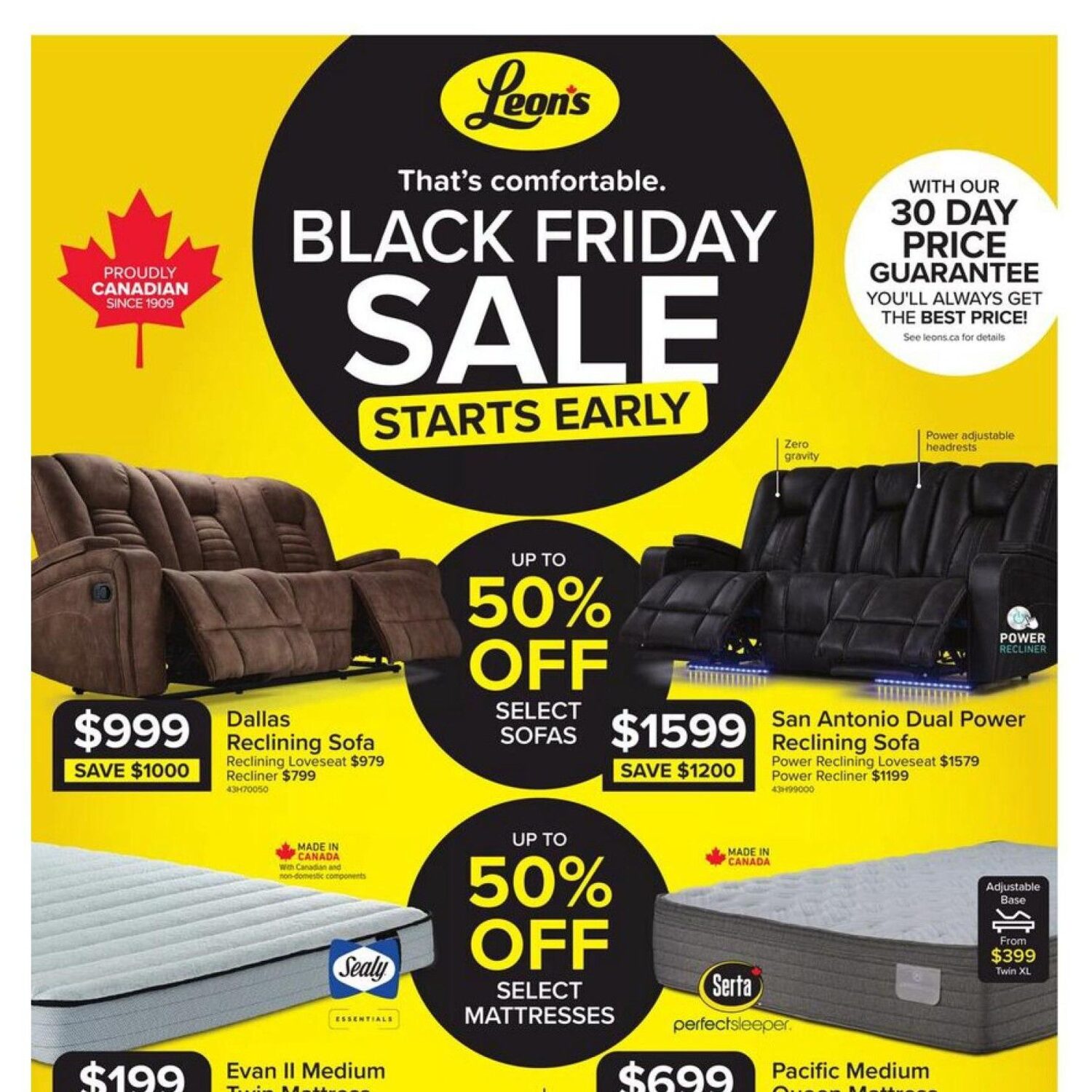 Leon's Weekly Flyer - Black Friday Sale Starts Early (ON) - Oct 30 ...