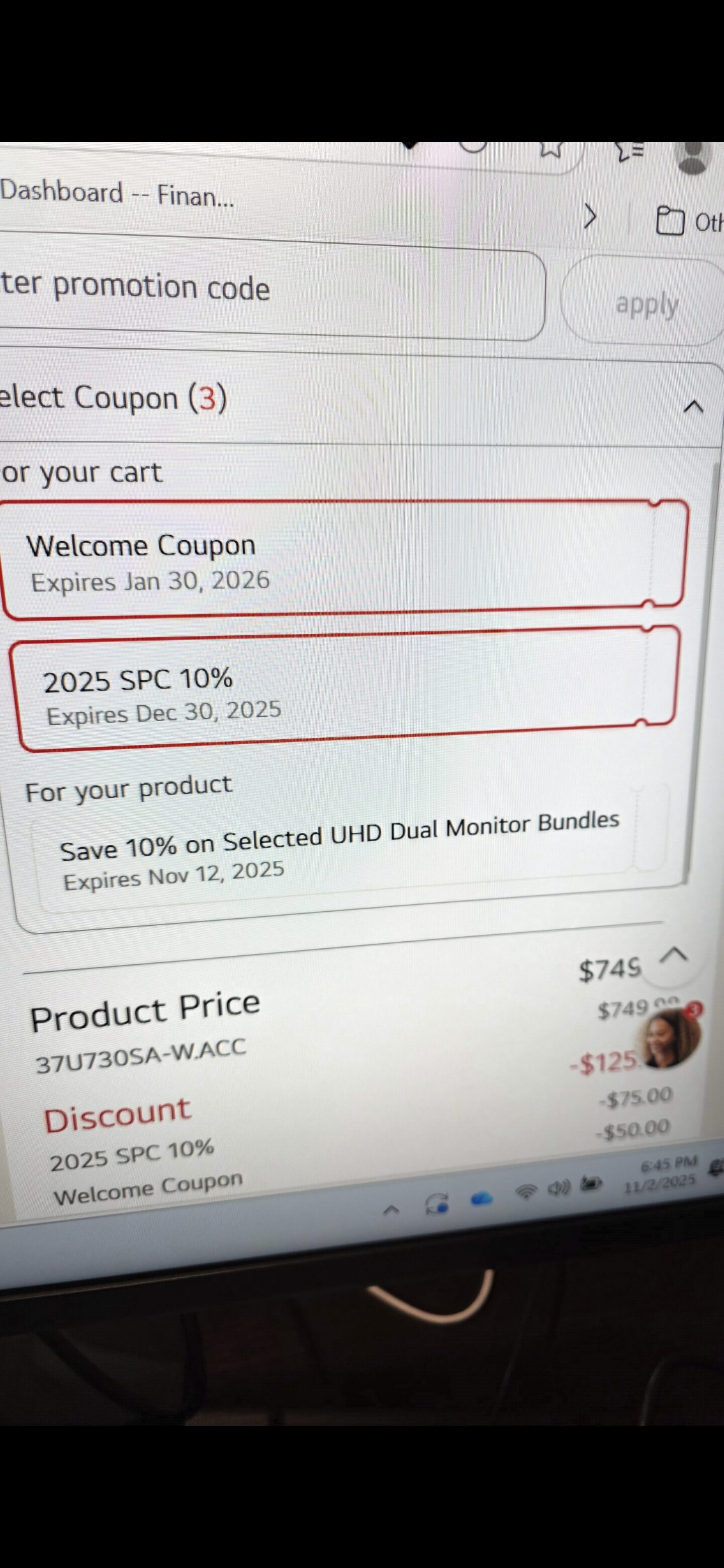 [LG Canada] LG Smart Monitor 36.5 Inch 4K UHD IPS 37U730SA - $374.99 ...
