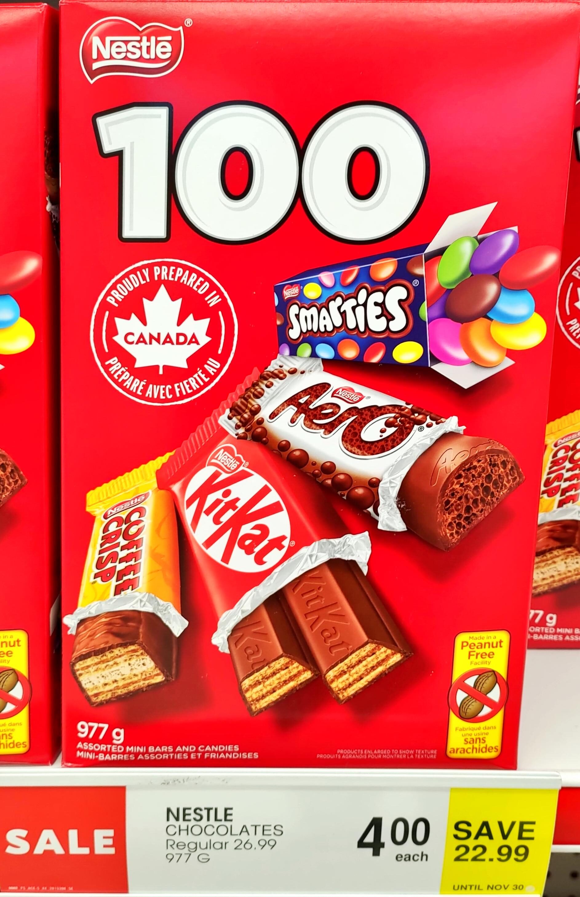[Shoppers Drug Mart] YMMV Nestlé Peanut-Free Chocolate Assorted Minis ...