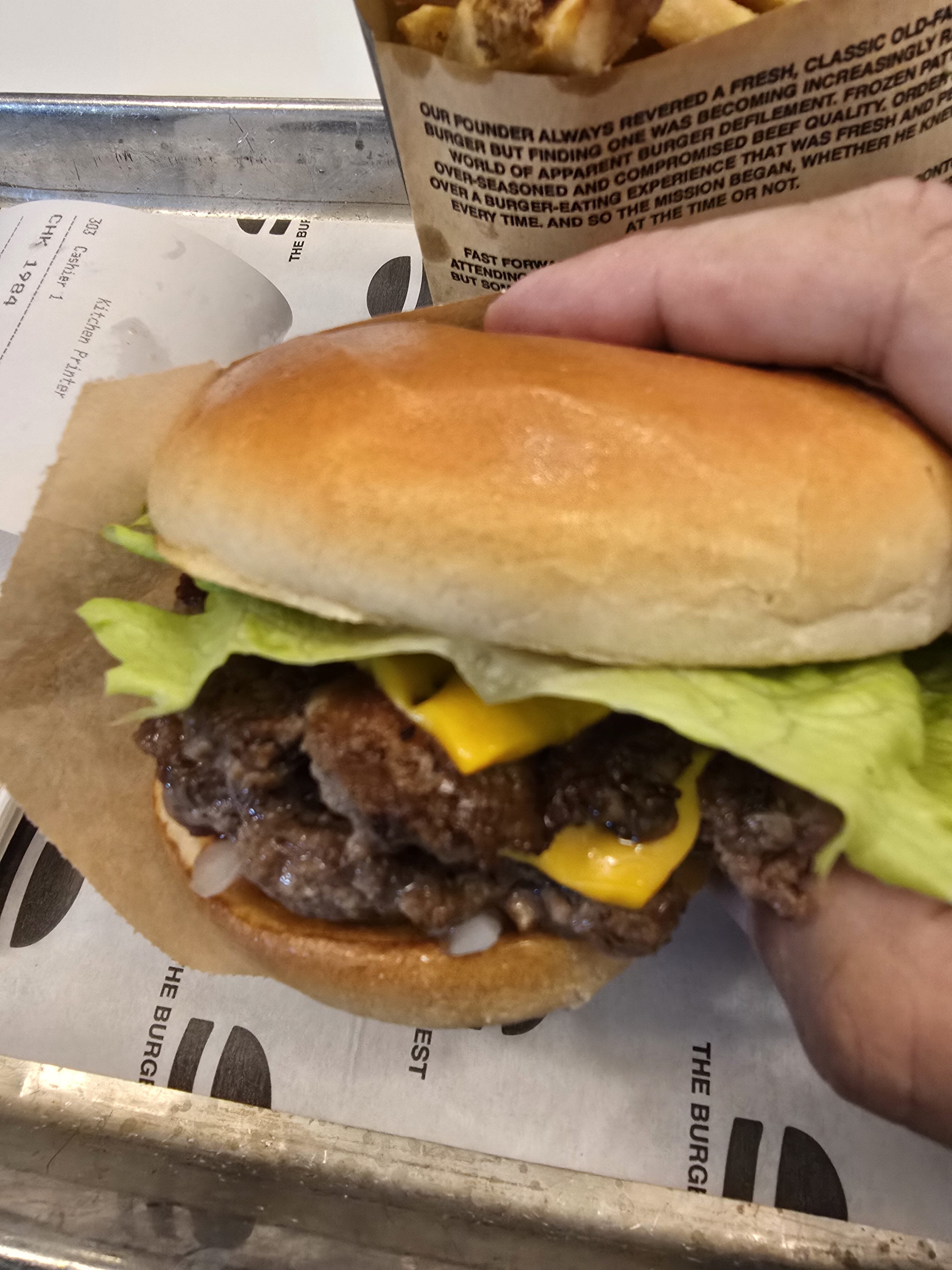 [The Burger^s Priest] AB/ON $6 single OGs $9 doubles Burger Redemption ...