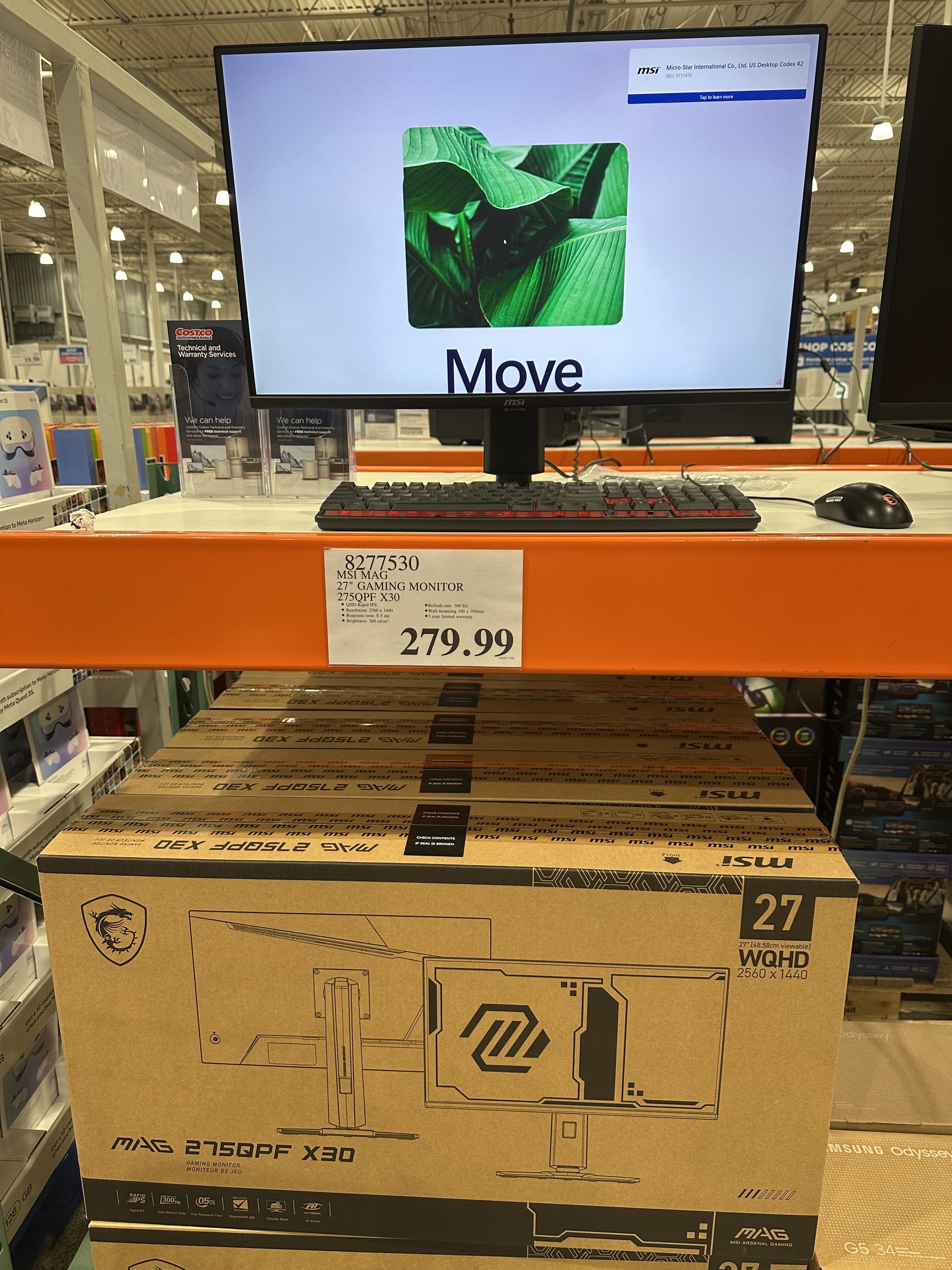[Costco] MSI MAG 27QPF X30 QHD 300Hz Rapid IPS Monitor - RedFlagDeals ...