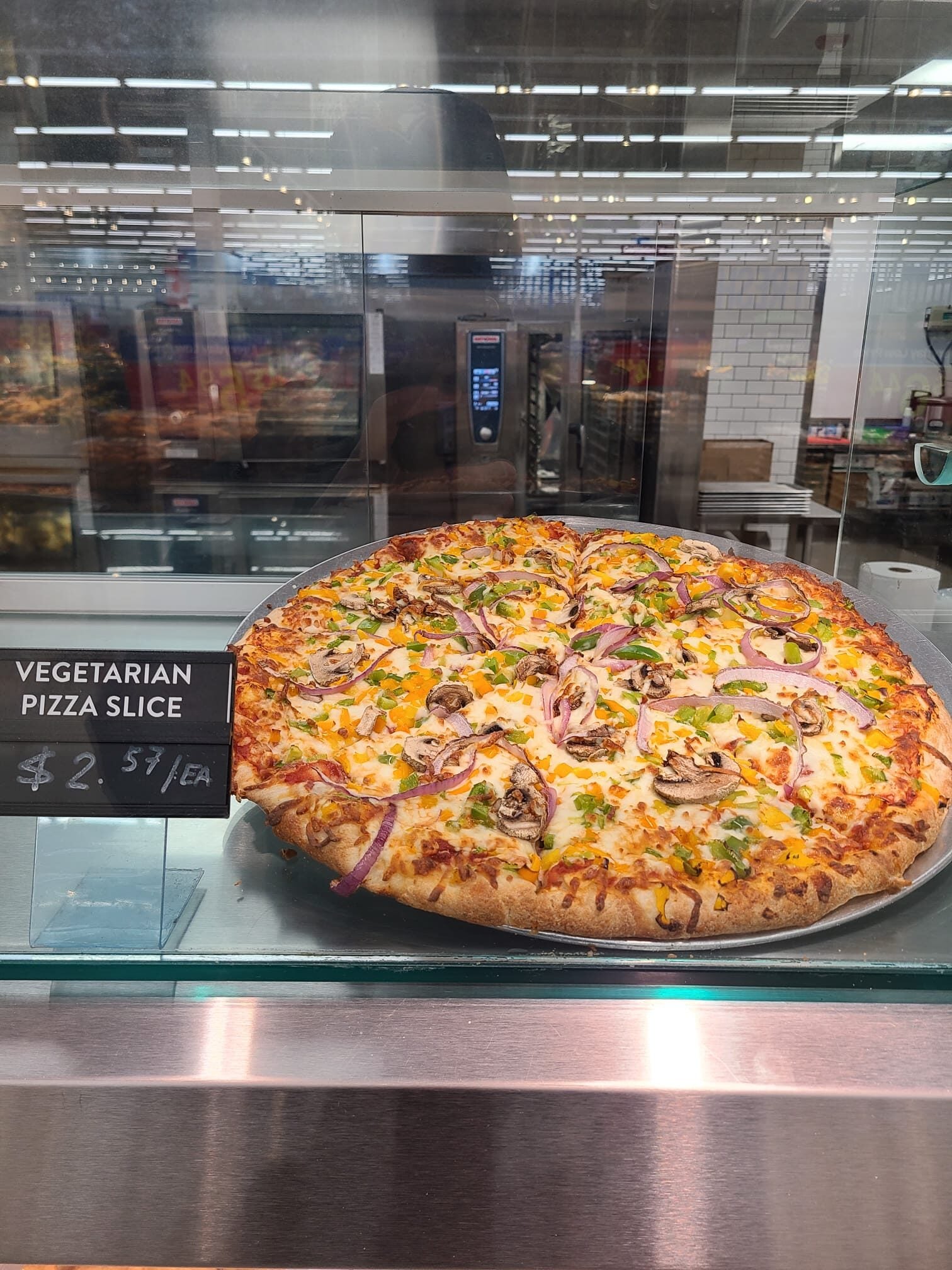 [Walmart] Walmart fresh baked-to-order pizza Whole $12.97, Slice $2.57 ...