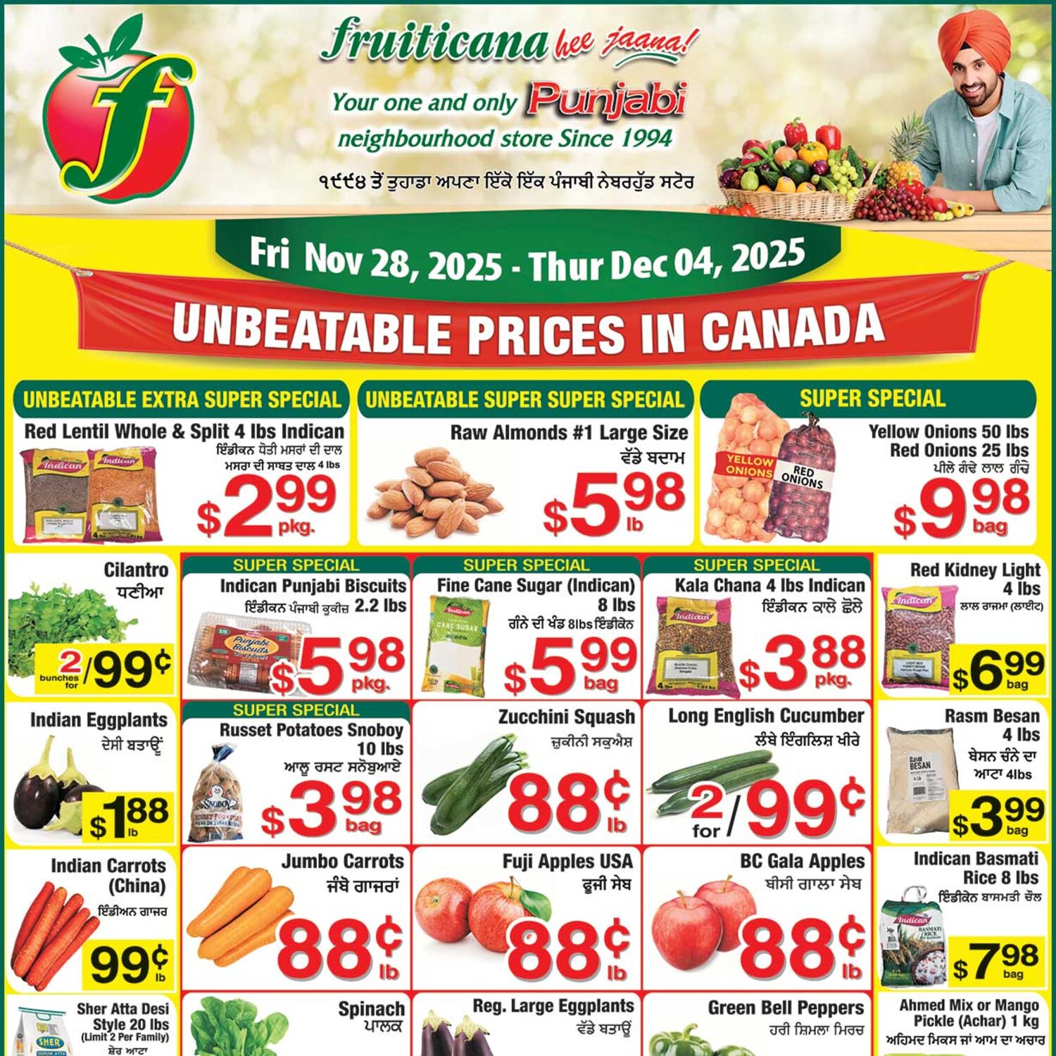 Fruiticana Weekly Flyer - Calgary Specials (AB) - Nov 28 – Dec 4 ...