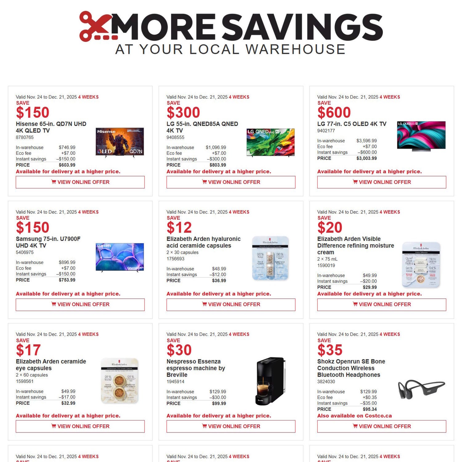 Costco Weekly Flyer - More Savings (SK) - Dec 8 – 21 - RedFlagDeals.com
