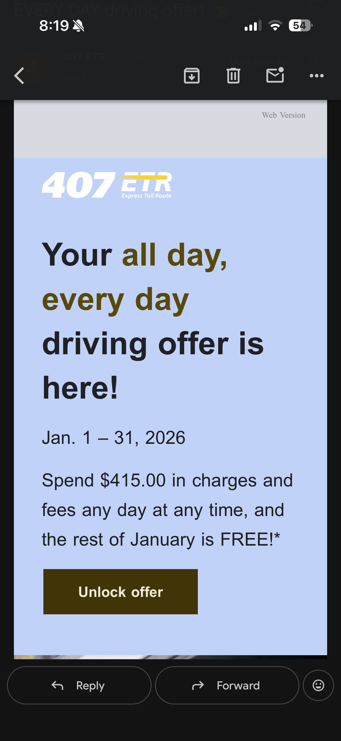 [407 ETR] 407 ETR - Spend $10 in charges and fees, free unlimited ...