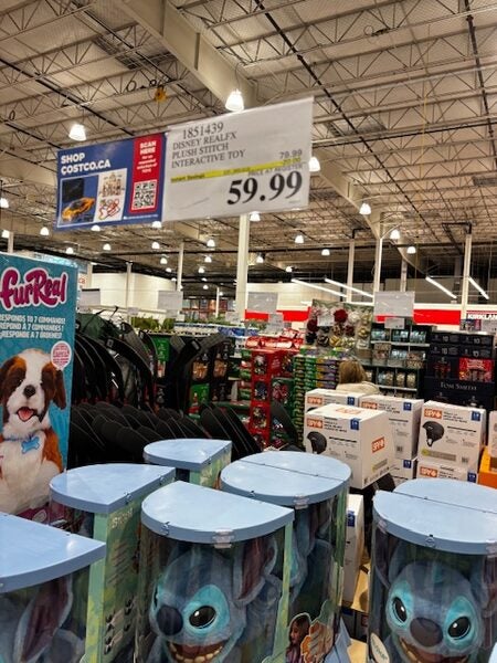 [Costco] DISNEY STITCH INTERACTIVE TOY $60 YMMV - RedFlagDeals.com Forums