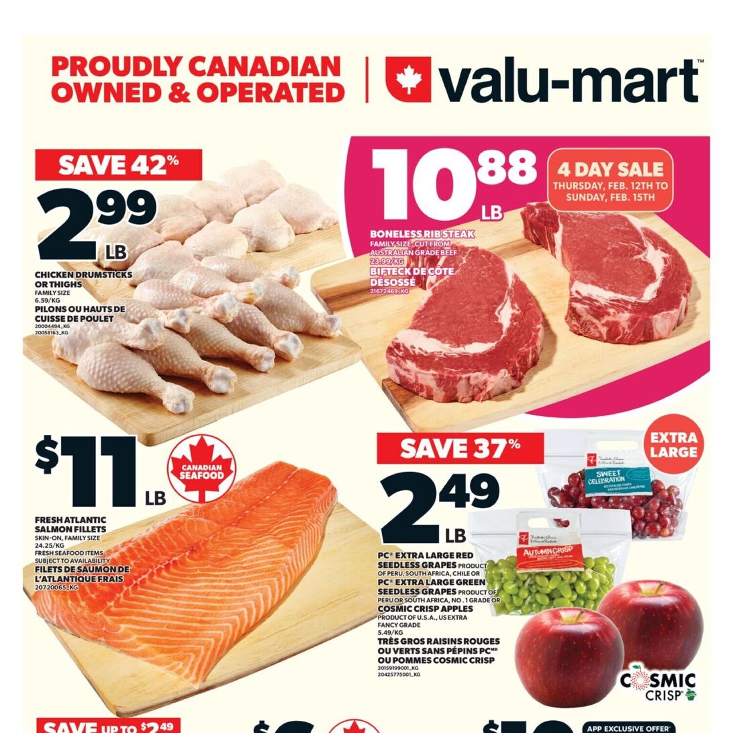 Valu-Mart Weekly Flyer - Weekly Savings - Feb 12 – 18 - RedFlagDeals.com