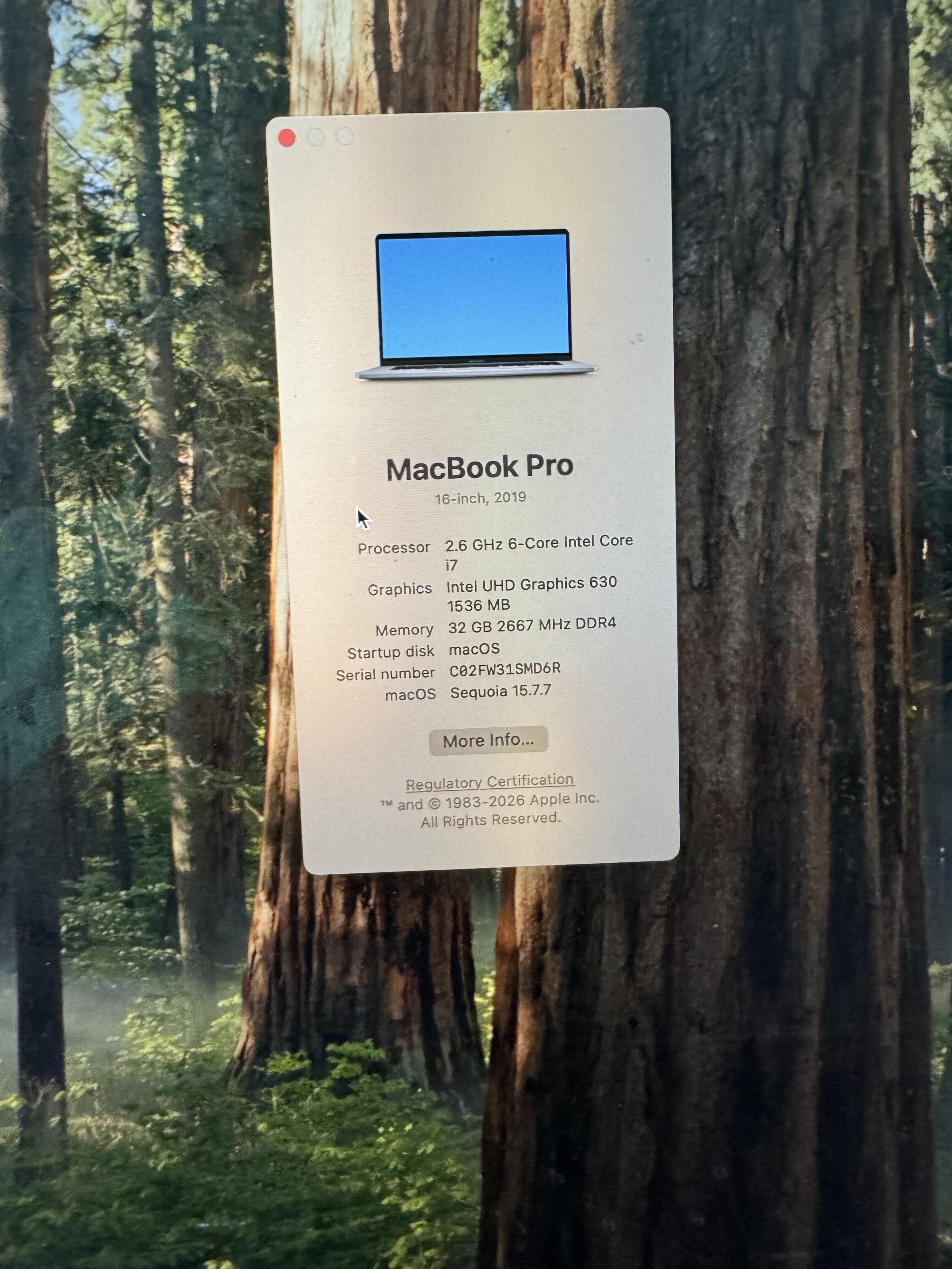 macbook pro i7 32GB 512GB space grey 16" 2019 for sale - RedFlagDeals ...
