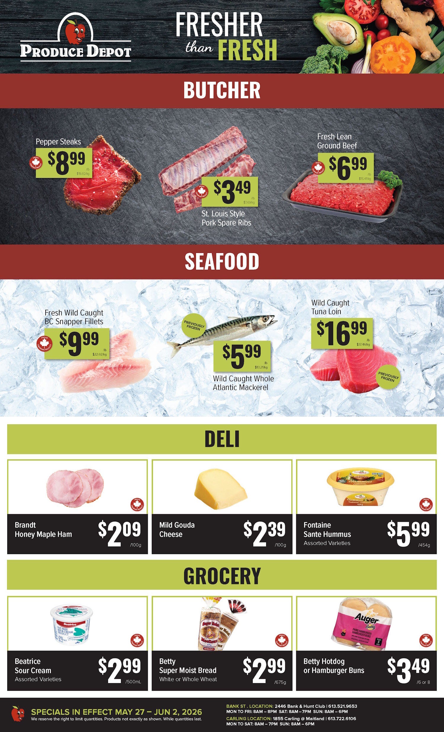 Produce Depot Weekly Flyer - Weekly Specials - May 27 – Jun 2 ...