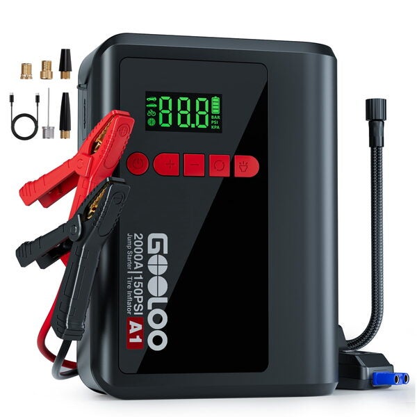 [Walmart] Refurb Gooloo A1 Jump Starter & Inflator $35.99 FS ...
