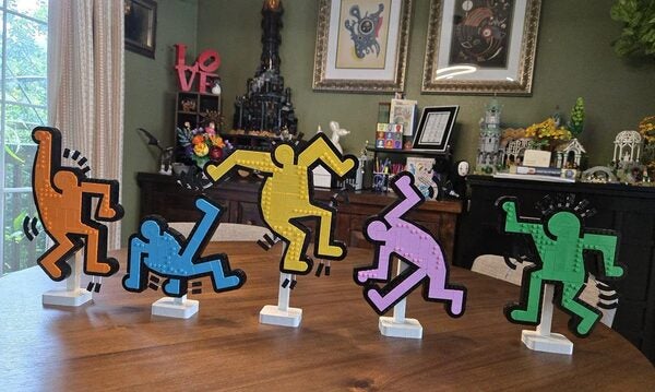 [Amazon.ca] LEGO ART: Keith Haring – Dancing Figures - 1773 Pieces ...