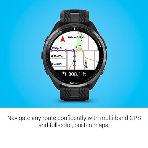 [Amazon.ca] Garmin Forerunner 965 GPS Running Smartwatch (Black/Powder ...