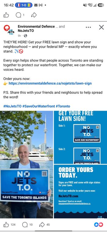 Toronto - No Jets T.O. lawn signs - RedFlagDeals.com Forums